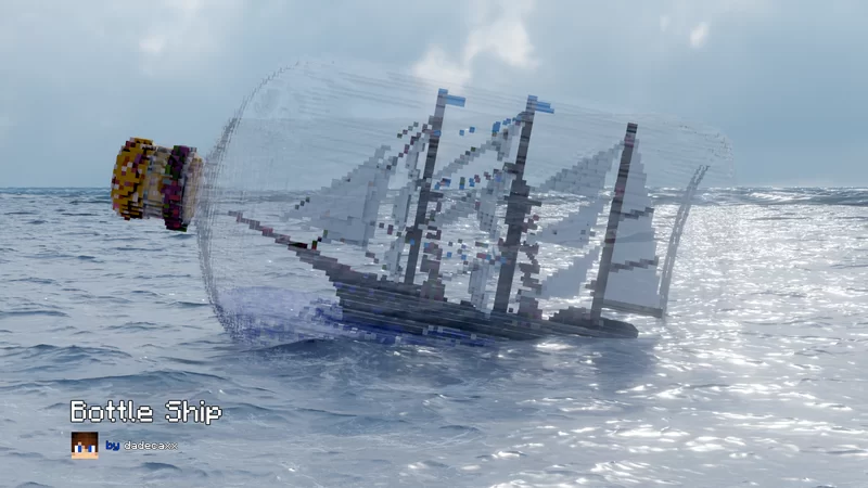 Bottle Ship Minecraft Map