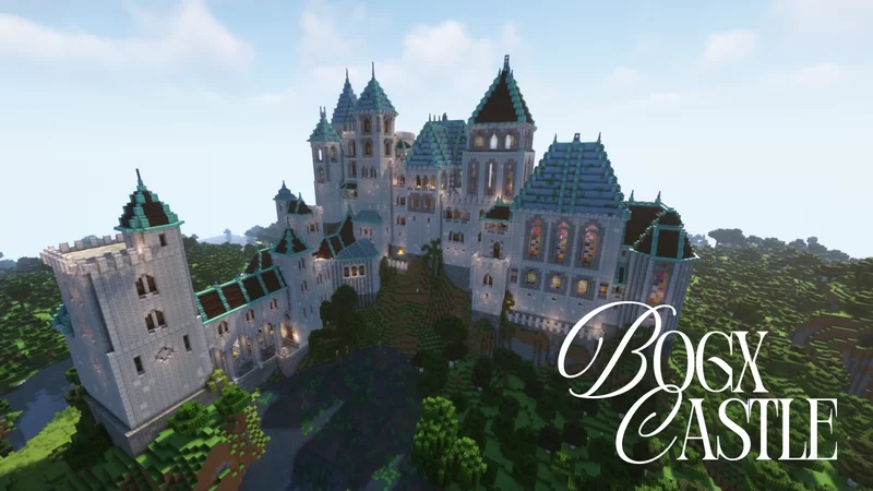 Bogx Castle Minecraft Diorite Castle Minecraft Map