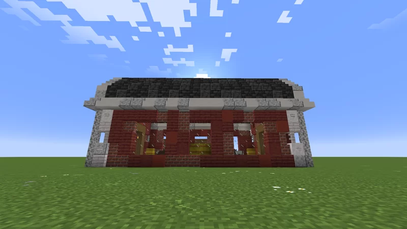 Red n' White Barn Minecraft Map