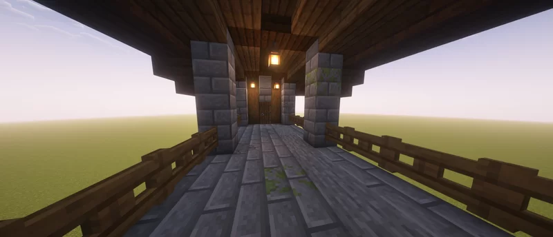 Stone Roofed Bridge Minecraft Map