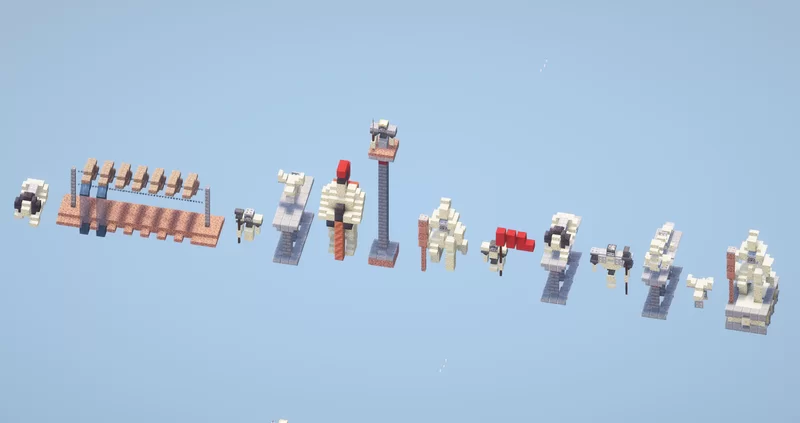 Sandstone statues pack Minecraft Map
