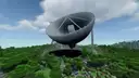 Giant Radar Satellite Dish (Effelsberg 100-m Radio Telescope) Minecraft Map