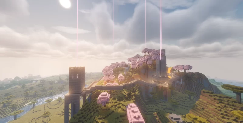 EPIC SMP Castle Base - Auto farms - Level 30 in 2min XP - Survival ...