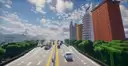 Minecraft Modern City - Blue City Minecraft Map
