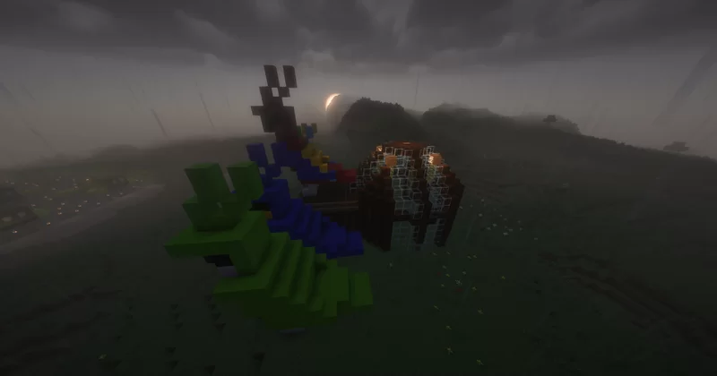 Bird cage Minecraft Map