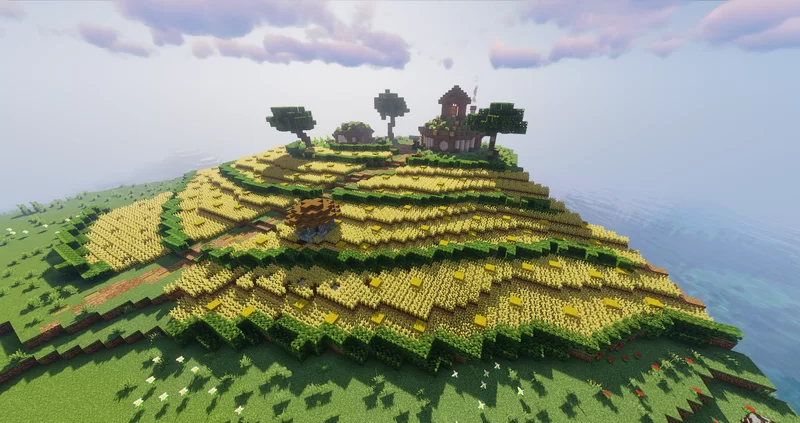 Cliff Hobbit House Minecraft Map