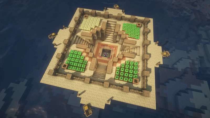 Underwater Survival House Minecraft Map