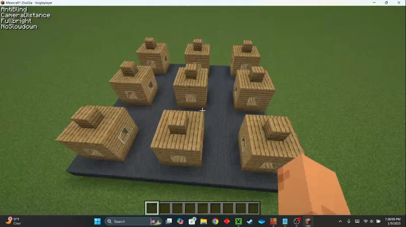 Wooden City Block (Copy using MCA Selector to create large cities ...