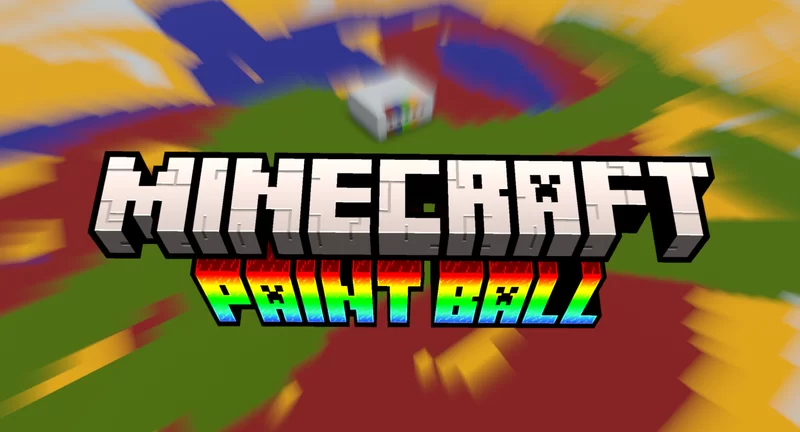 Paint War - .nbt Minecraft Map