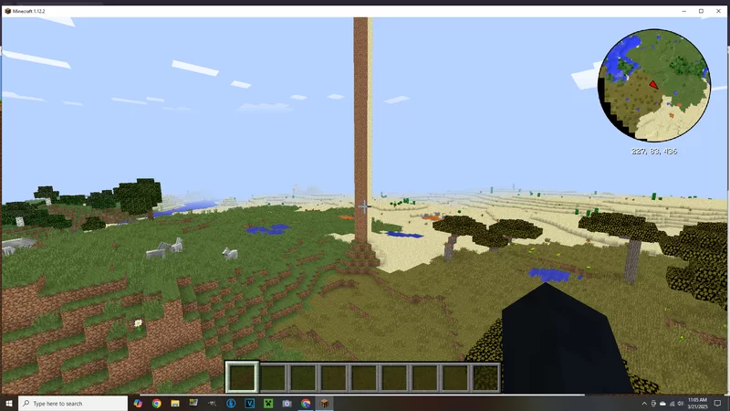 Triple Biome Convergence strange pillar for Java Minecraft v 1.12.2 ...