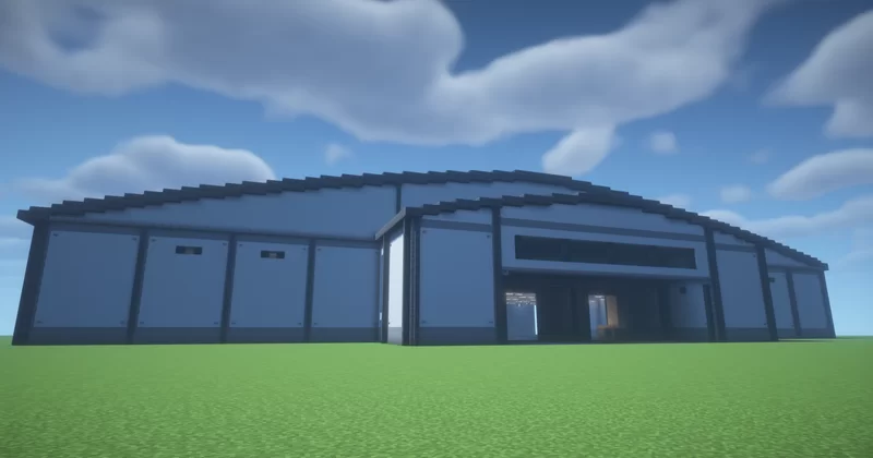 REICHMETALL // Multi-Purpose Hangar/Warehouse V1 Minecraft Map