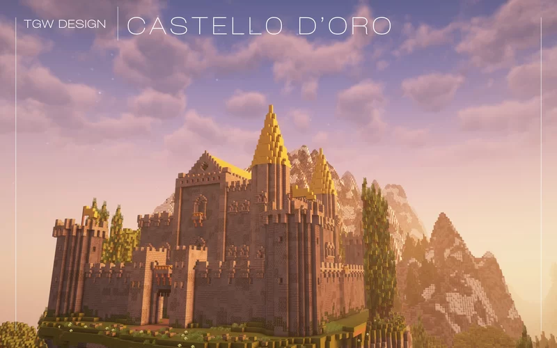 Castello D'oro Minecraft Map