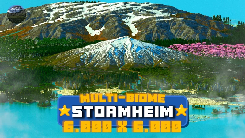 Stormheim 1.21+ | 6.000 x 6.000, Multi-Biome | Survival-Friendly/RPG ...