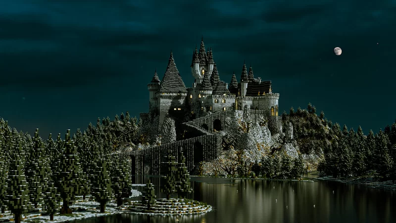 Frankenstein Castle | Map Release | Full Interior Minecraft Map