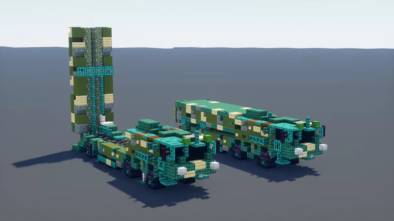 Hrim-2 Grom Sapsan Ballistic Missile Minecraft Map