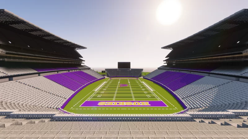 Husky Stadium - Seattle Washington Minecraft Map