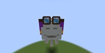 Ghast Minecraft Maps with Downloadable Schematic for Java Edition