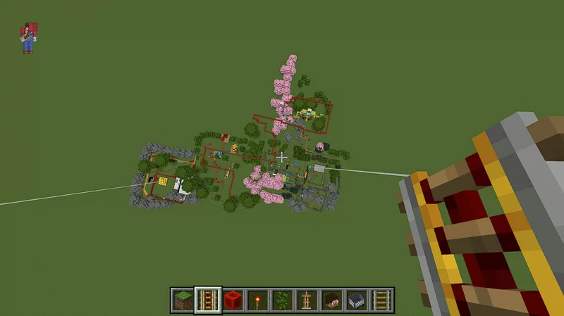 Roller Coaster for MCB and MCJ Minecraft Map