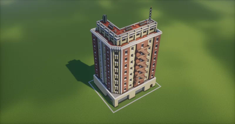 Residential Building Minecraft Map