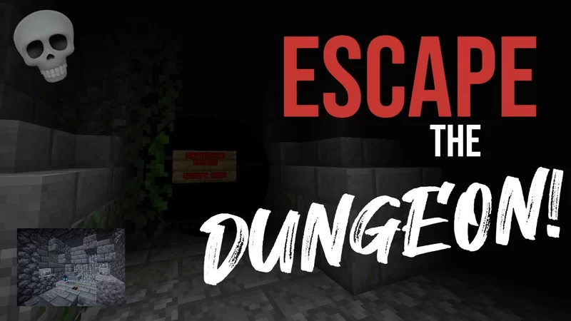 Dungeon Escape Room: The Return Minecraft Map