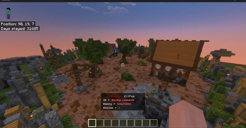 KITPVP minecraft bedrock edition Minecraft Map