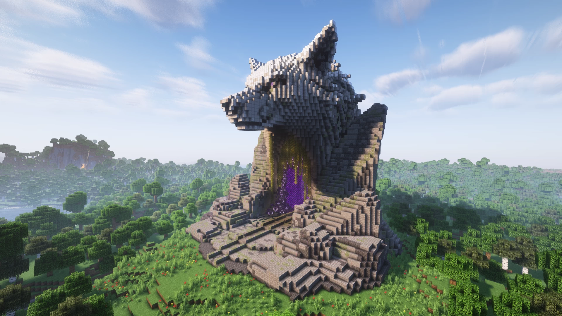 Wolf Head Minecraft LEGO Minecraft Animal Head (20308) | Brick Owl