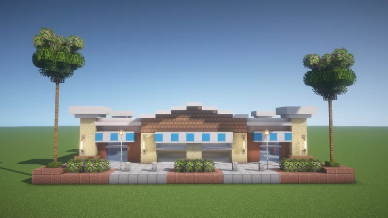 Modern Store Schematic | Free Download! Minecraft Map