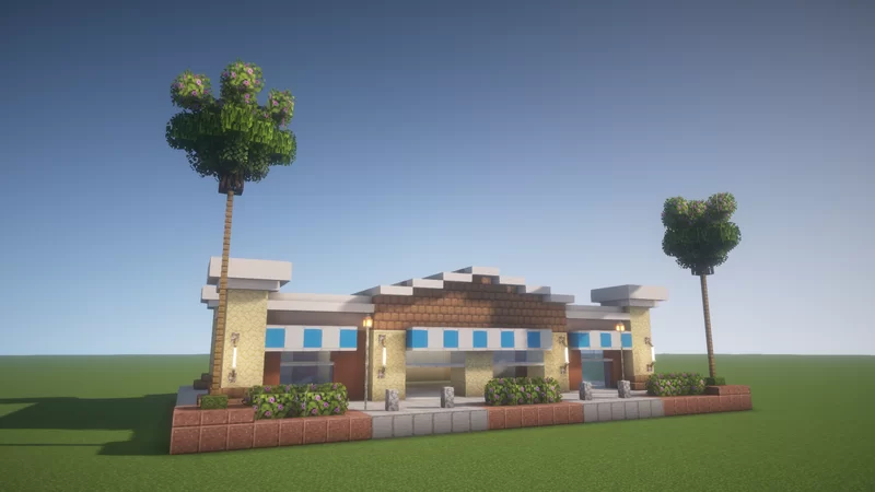 Modern Store Schematic | Free Download! Minecraft Map