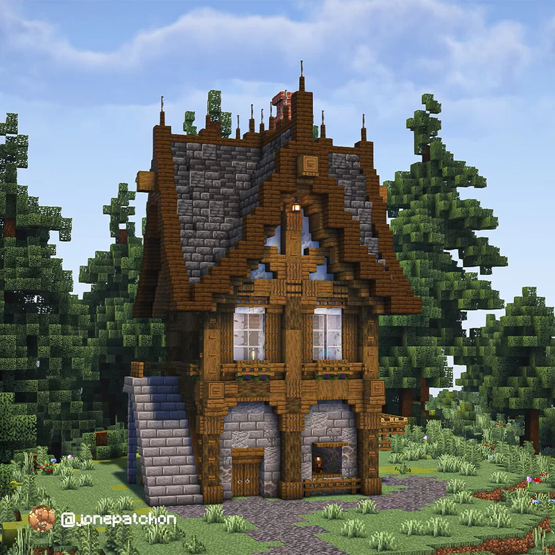 Cozy house idea Minecraft Map
