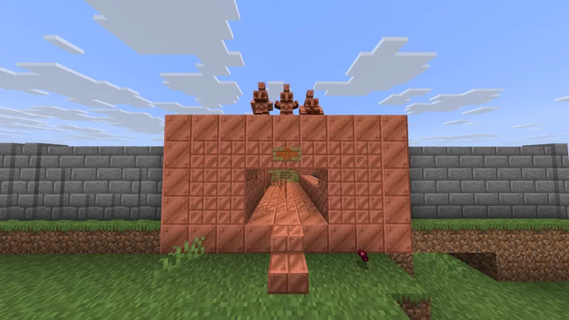 Copper Golems little Amusement Park! Minecraft Map