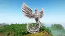 Minecraft Phoenix Statue Free Minecraft Map