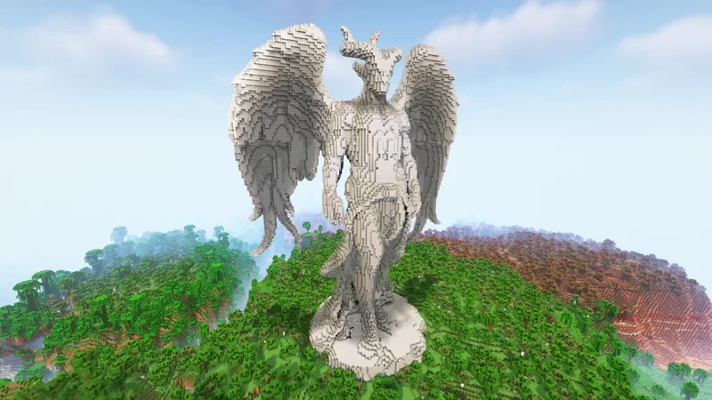 Minecraft Lucifer Statue Minecraft Map