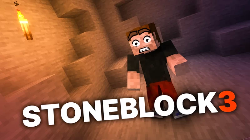 Minecraft Stoneblock 3 (Caveblock) 2025 Minecraft Map
