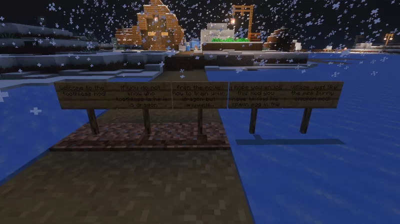 toothless mod Minecraft Map