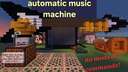 Automatic Jukebox with customizable playlist Minecraft Map
