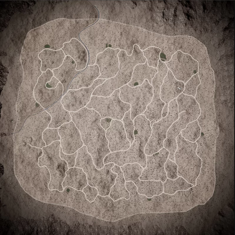 Kamdesh From Squad | Landscape map Minecraft Map