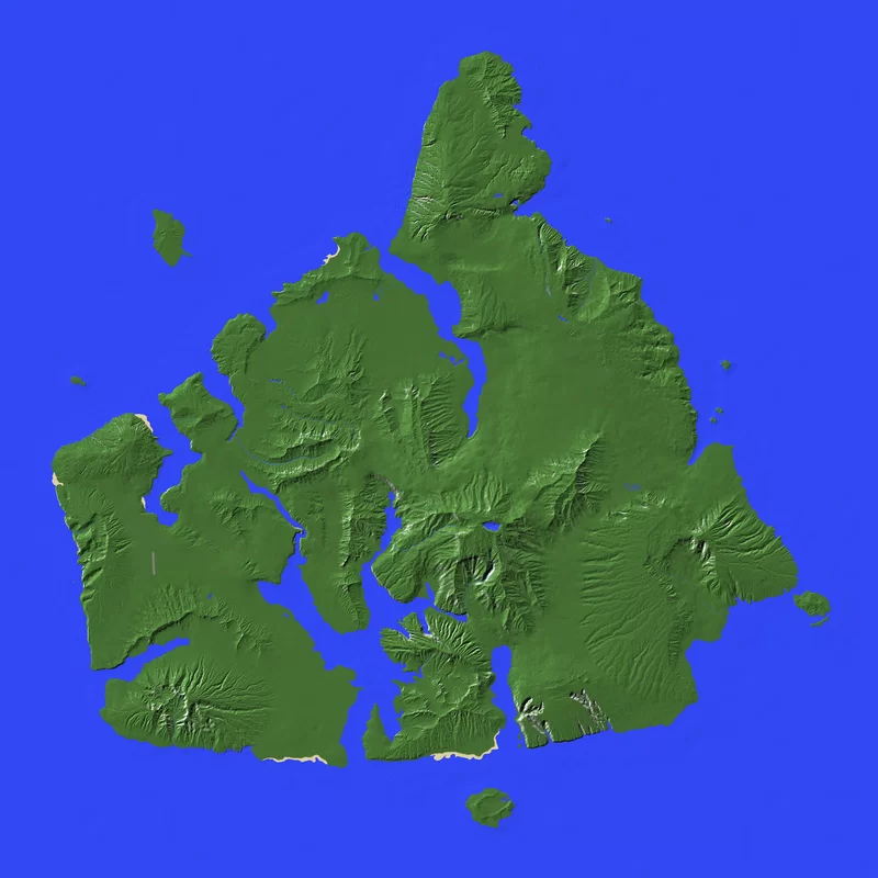 Isla Sorna Real Height Jurassic Park II & III Minecraft Map