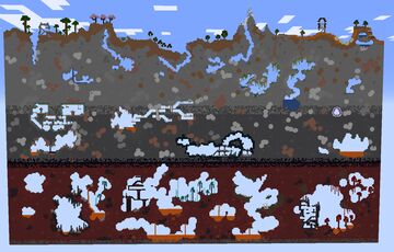Land Structure Minecraft Maps with Downloadable Schematic