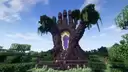 Minecraft Dark Tree-Hand Nether Portal Statue V07 Minecraft Map