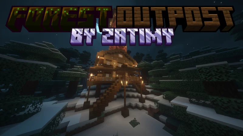 Forest Outpost Minecraft Map