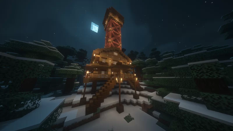 Forest Outpost Minecraft Map