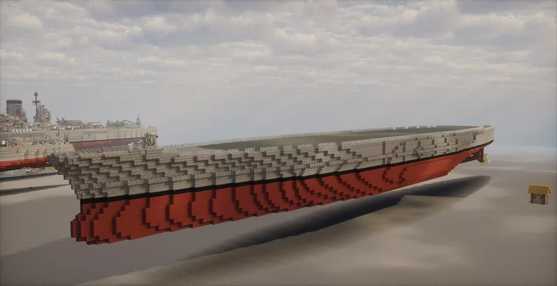 軍艦の船体配布/Battleship Hull Distribution Minecraft Map