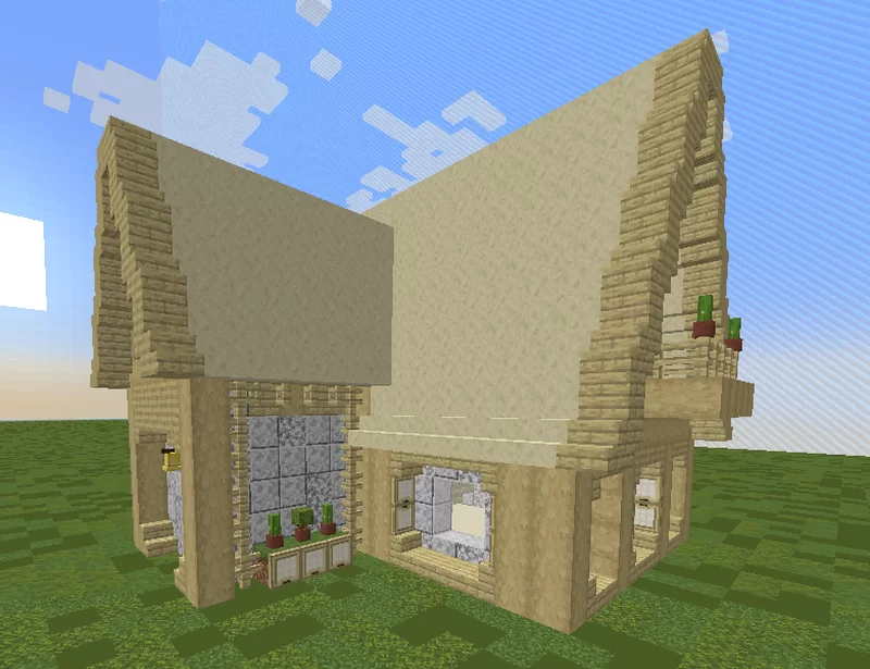 Big Birch House Minecraft Map