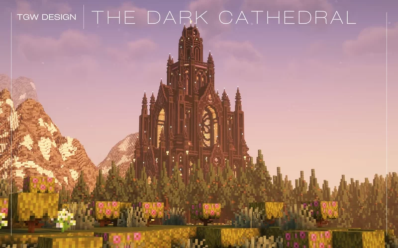 Dark Cathedral | Full Interior Minecraft Map