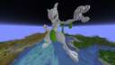 MewTwo Shiny 150 Blocks Heigh Minecraft Map