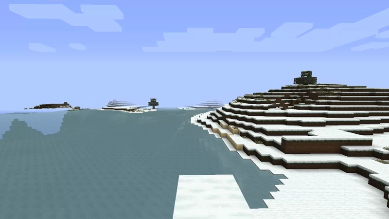 coconut snow Minecraft Map