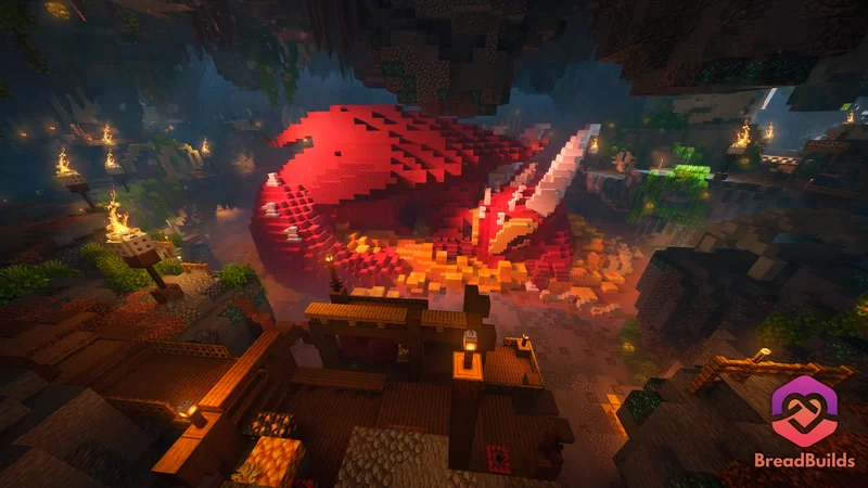 Dragon Mines Minecraft Map