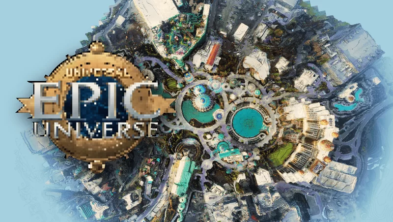 Epic Universe in Minecraft | 1:1 Recreation Minecraft Map