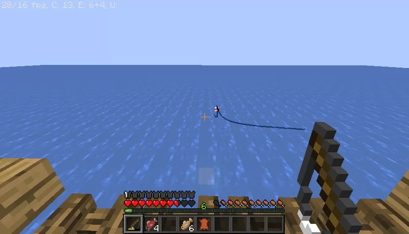 Shitty fishing map Minecraft Map