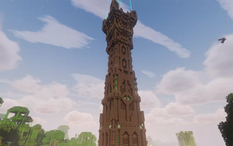 Deepslate Tower Minecraft Map